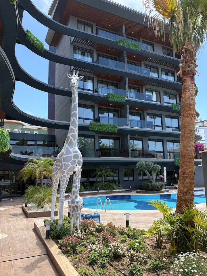 Alanya Kestel Skyline Residence Lux 3+1 Full - Mahmutlar