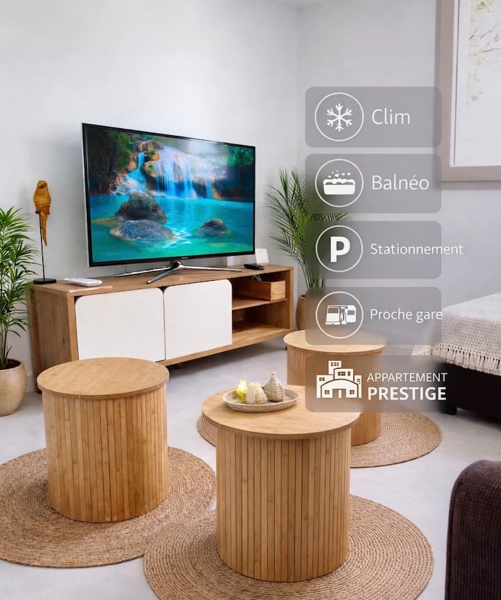 Appartement Bali 70m2 - Clim - 4 Voyageurs - Anse