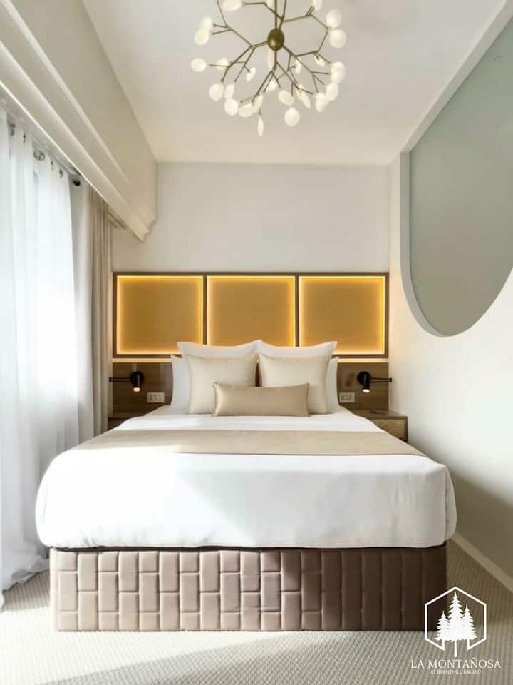 Liora: 1br Brenthill Condo With Balcony Near Sm - Baguio