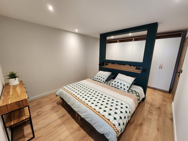 ÉCrin Rénové 50m² - Calme Sur Cour - Annecy