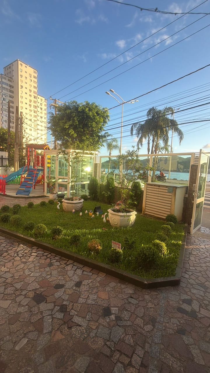 Apartamento Pé Na Areia - São Vicente - Santos, Brasil