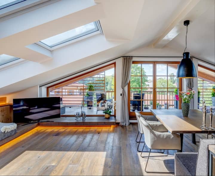 Luxuriöses Design Chalet Nähe Tegernsee - Holzkirchen