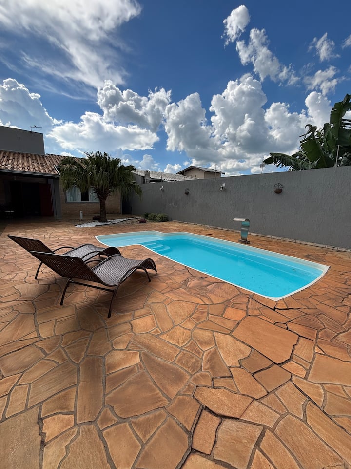 Casa Com Piscina No Santa Marta - São Carlos