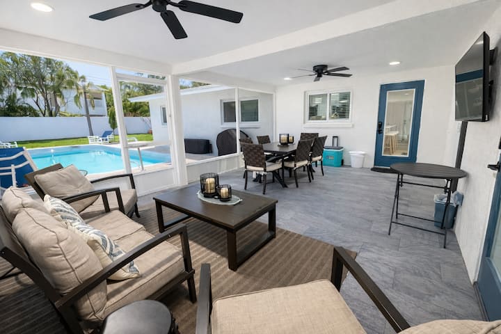 Luxury Retreat | Heated Pool | Near Beach & Port - Cape Canaveral, FL