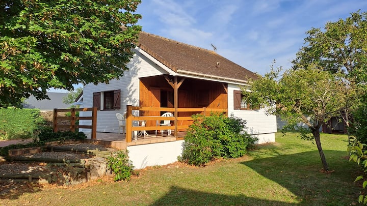 Chalet Proche Circuit 24h Du Mans. Grand Jardin - Arnage
