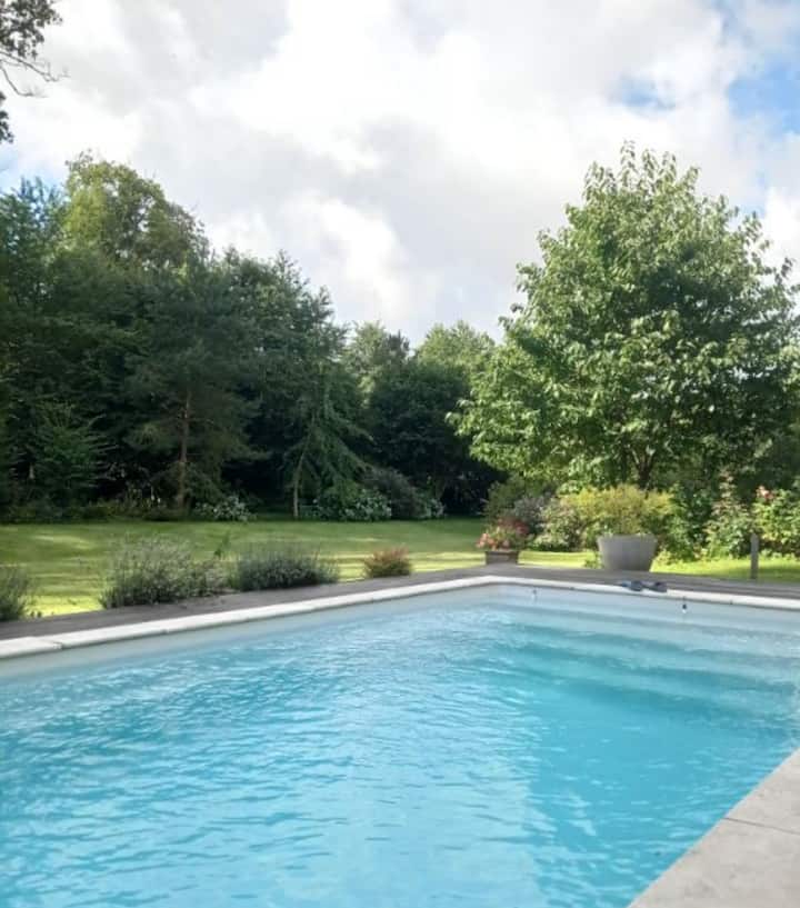 Le Domaine Des Hébergés, Gîte 15 Pers Avec Piscine - Seine-Maritime