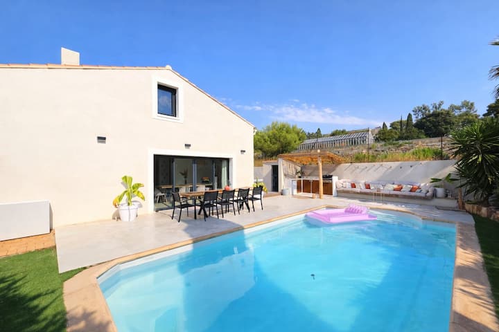 Villa Casa Felicia Piscine 5min à Pied De La Plage - La Seyne-sur-Mer