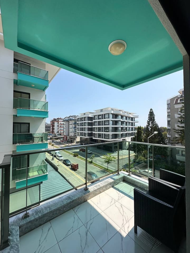 Alanya Kargicak Konak Terrace Lux 2+1 Flat - Mahmutlar