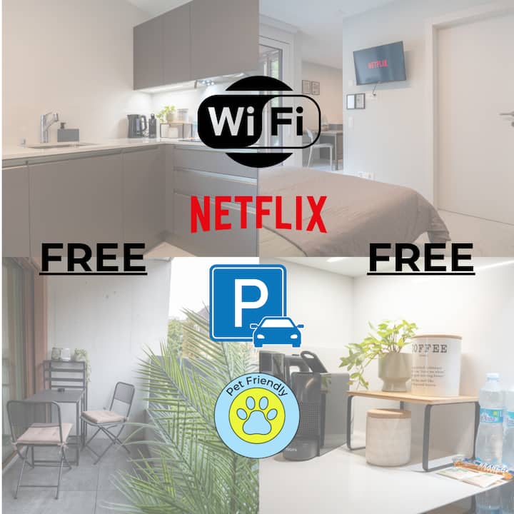 [Locarno Center] Parcheggio Gratis, Netflix E Wifi - Ascona