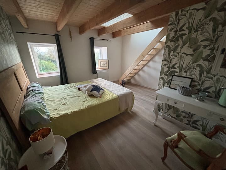 Duplex Kerema ~ Campagne, Gr34, Mer ~ Longère 19e - Plouescat