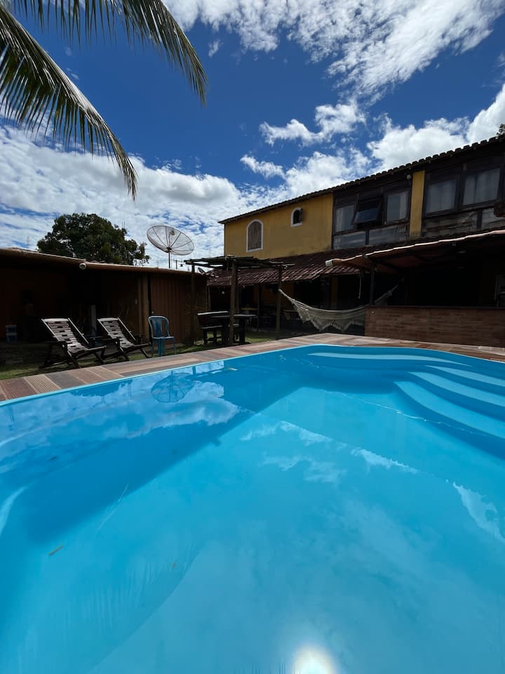 Casa Com Piscina, Churrasqueira Na Praia Do Mundaí - Porto Seguro