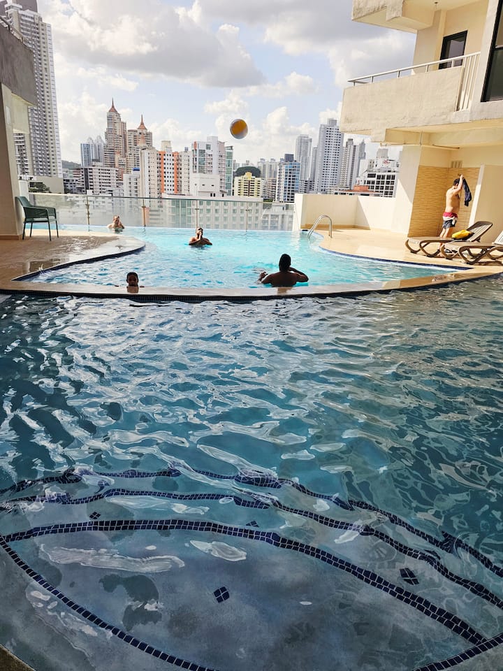 Apartamento De 2 Habitaciones Ceca Al Metro - Panama City