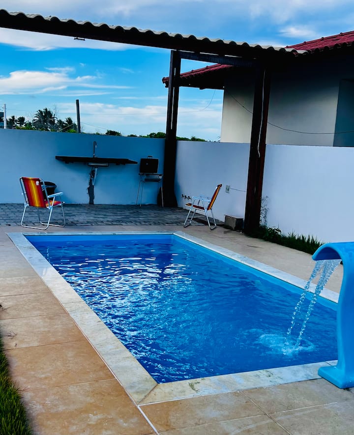 Loft Prado: Refúgio Com Piscina, A 40m Da Praia. - Prado