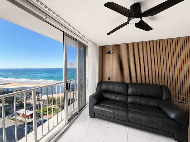 Beachside Ocean View 1br Apartment Central Surfers - Surfers Paradise