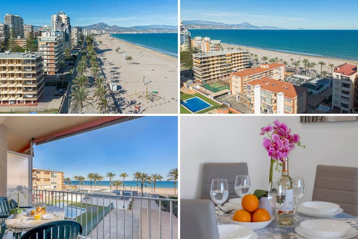 Amazing Apart. In Front Of Beach W/ Free Parking - Alicante
