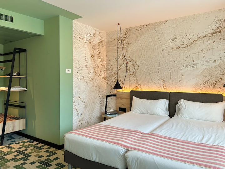 Twin Room Terrace - Contactless Check-in - Sierre