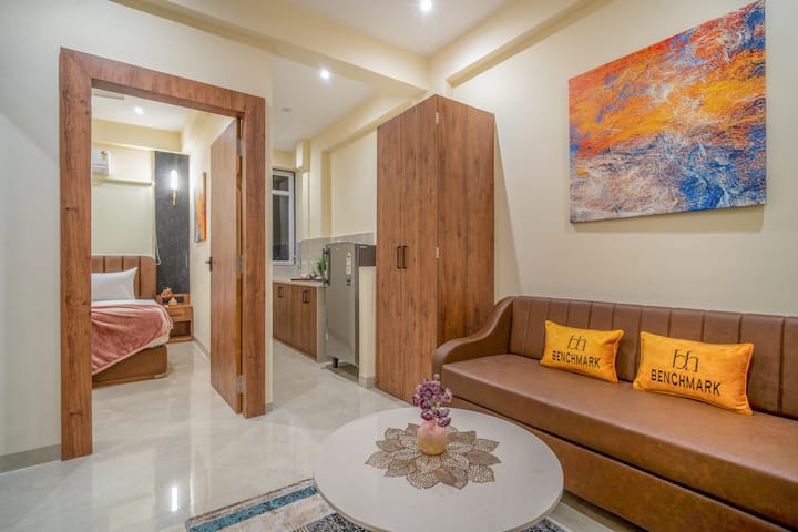 Luxe 1bhk Apartment In Vijaynagar - インドール