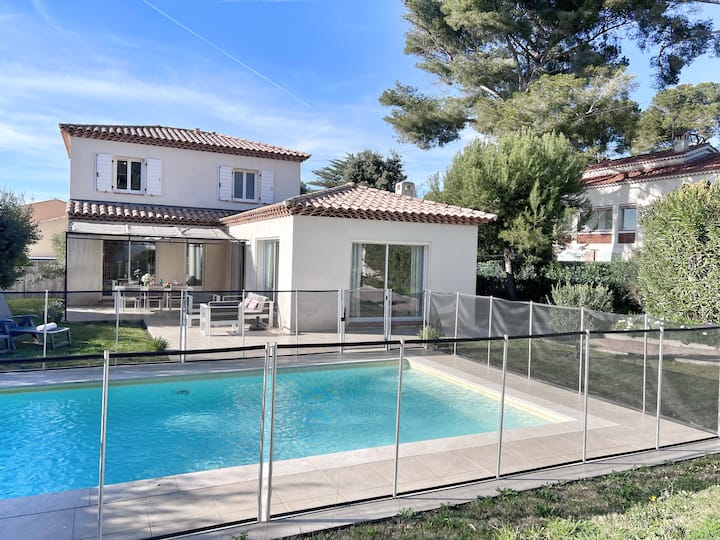 Villa "Bahia", Piscine, Climatisation, Plages - La Seyne-sur-Mer