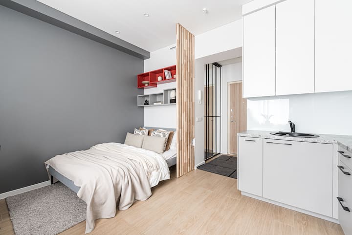 M-size Modern Studio City Center - Vilnius
