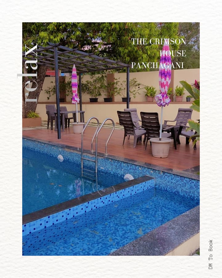 The Crimson House Private Pool Villa | Valley View - Wai