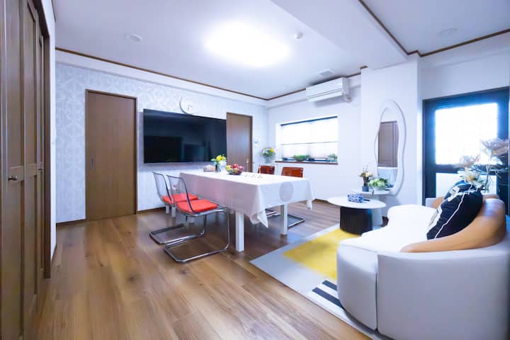 New最上階110㎡ワンフロア｜15人｜駅3分｜池袋直通｜50㎡大型テラス｜床暖房｜グループ最適 - Tokyo