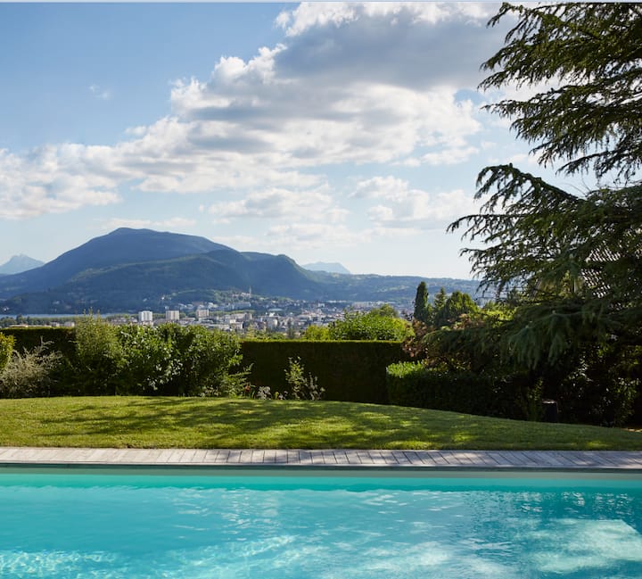 Maison - Piscine Chauffée - Tennis - Annecy-le-Vieux