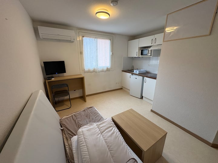 Studio Tout éQuipé Vue Montagne Et Piscine. - Vernet-les-Bains