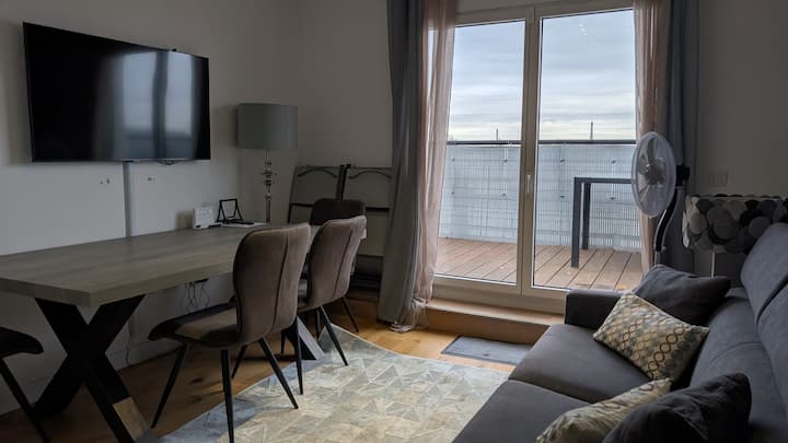 2 Chambres Appart Avec La Balcon à Suresnes - Chatou
