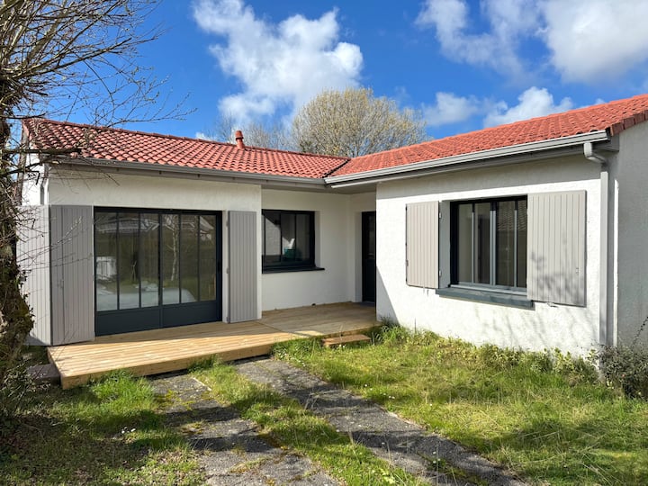 Villa Jacquine – Jardin & Quiétude Pour 6 Pers - Audenge