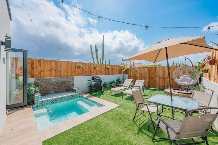 New: Unique Home W/ Heated Pool, Spacious Outdoor - Aruba