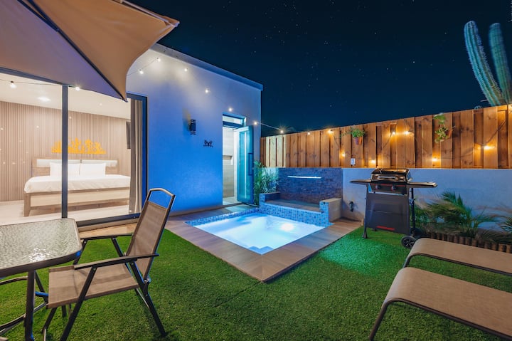 Romantic Suite W/ Heated Pool, 2m Arikok, 3 People - Aruba