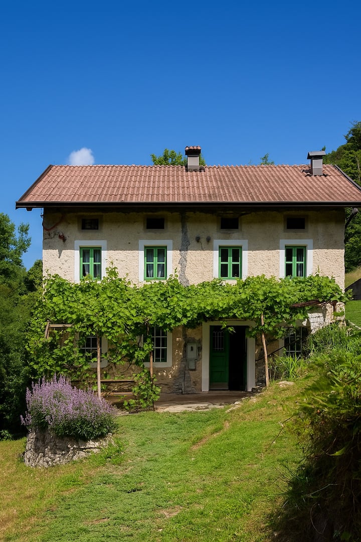 Peaceful Valley House - A Rustic Retreat - Most na Soči