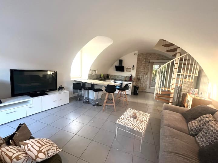 Jolie Villa Duplex Parking Montpellier Plage - Saint-Jean-de-Védas