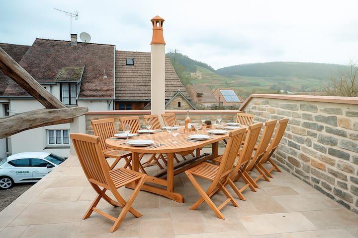 Au 20 Jaune | Gîtes Famille Pour 14 Pers - Lons-le-Saunier