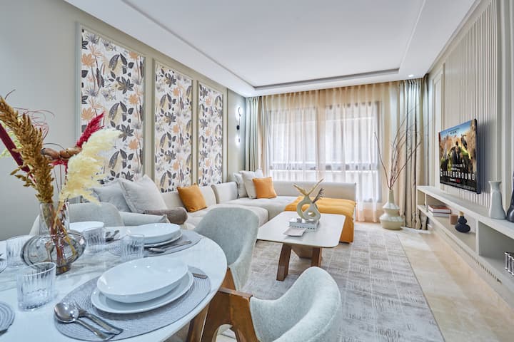 Stylish & Modern 2br| Maarif | Netflix & Parking - Casablanca