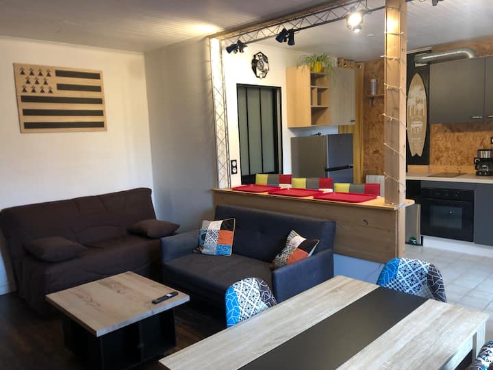 Morbihan Sud, Petite Maison à Louer - Plouhinec