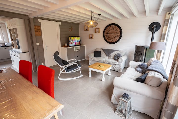 Chalet De La Clairière Du Lac De L’eau D’heure 6/8 - Froidchapelle