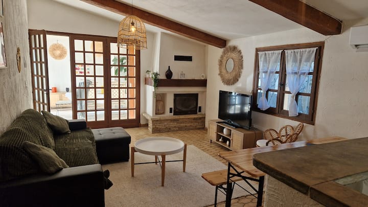 Maison Au Calme 6 Personnes Climatisée - Saint-Laurent-des-Arbres