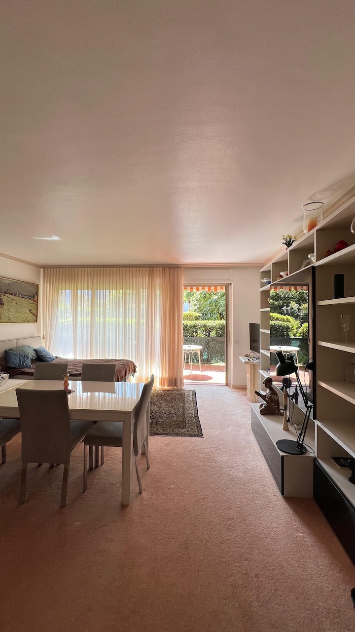 2 Zi. Wohnung Direkt Am See Mit Privatem Seezugang - Ascona
