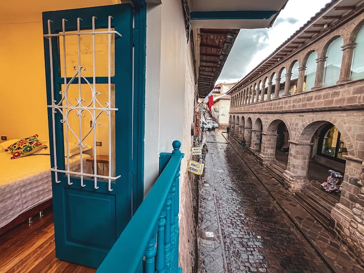 Balcón+habitación Acogedora En El Corazon De Cusco - Peru