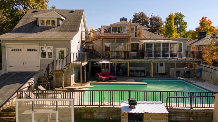 Riverside Oasis + Pool & Dock - 