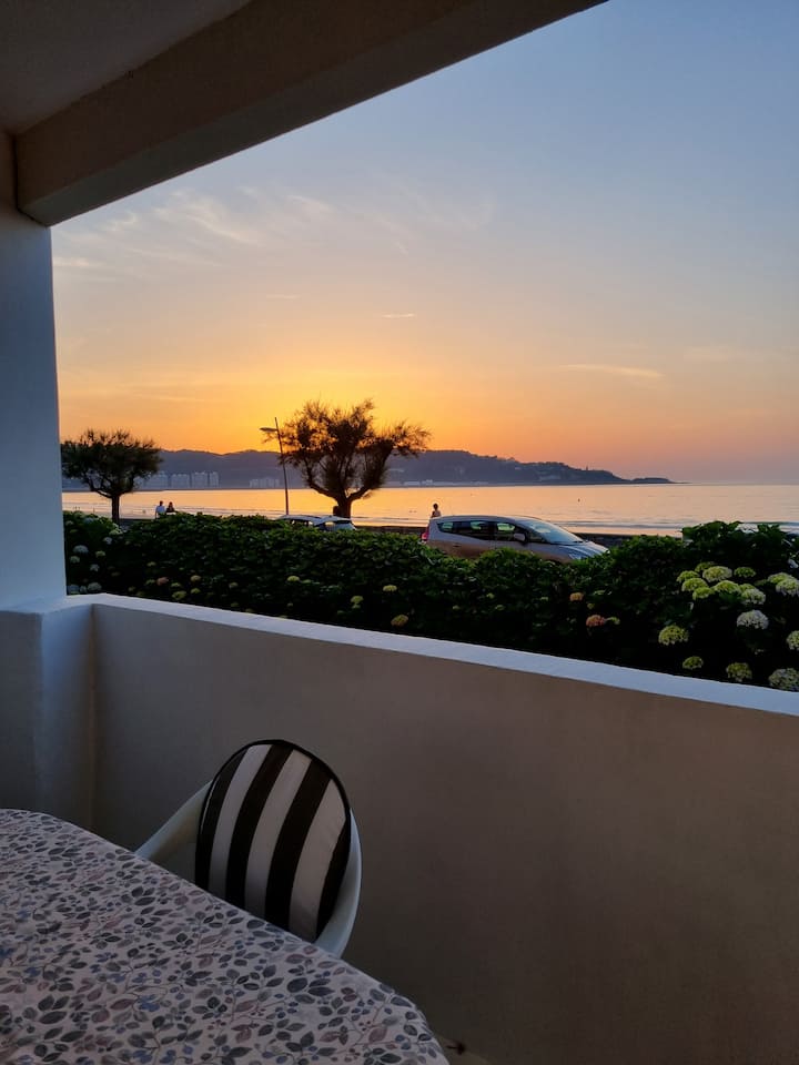 T2 Front De Mer - Terrasse Et Vue Exceptionnelle - Fontarrabie / hondarribia