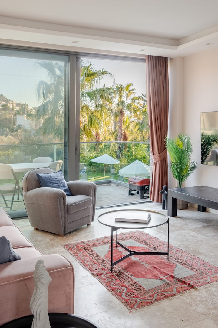 Stylish 2br Flat In Yalıkavak | Pool & Wifi - Yalıkavak