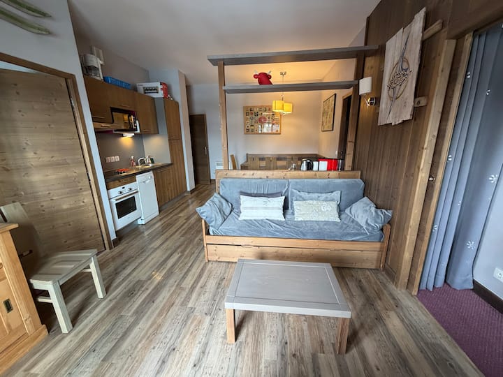 Appart 10 P, 3 Ch, Piscine, Parking, Direct Pistes - Risoul