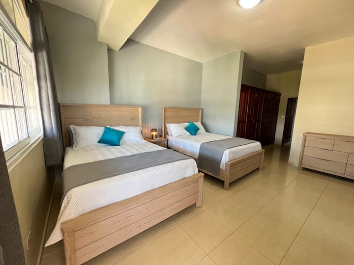 2 Habitaciones 6 Personas - Santo Domingo