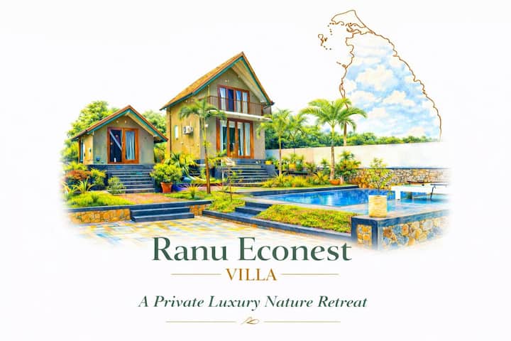 Ranu Econest - Double Room Cabana - Sri Lanka
