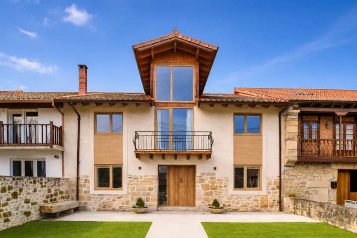 Villa "Arcadia" A 10 Min. De Las Playas De Somo - Solares