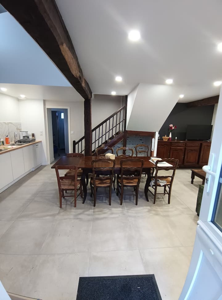 Maison Béarnaise 110m² 8 Couchages - Orthez