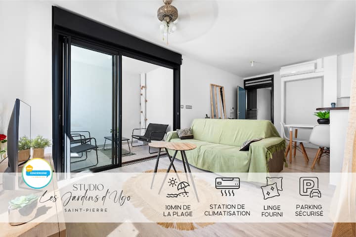 Studio · 2 (+2) Voyageurs · Clim · Proche Plage - Saint-Pierre