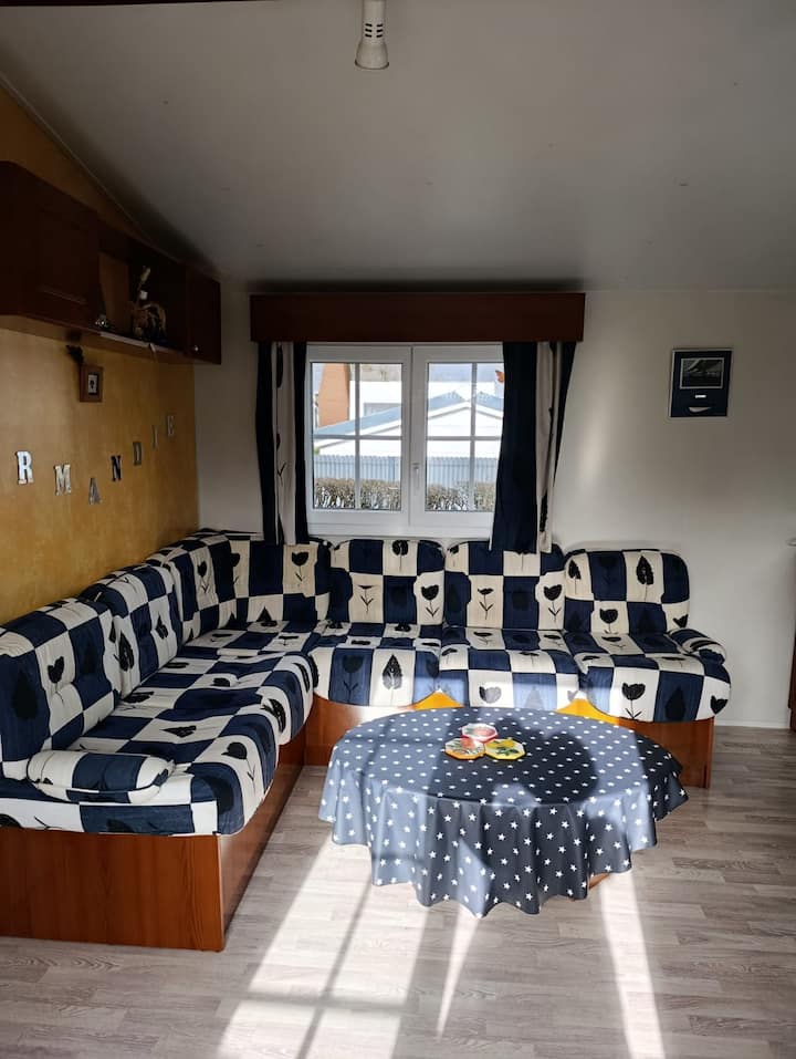 Mobil Home à 700 M D'une Belle Plage - Coutances